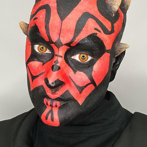 Darth Maul Sith Eye Contact Lenses - PsEYEche