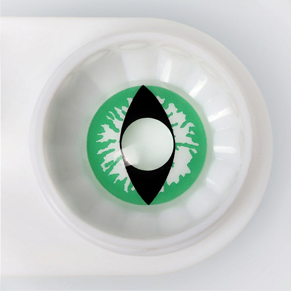 Light Green Dragon Eye Contacts - PsEYEche