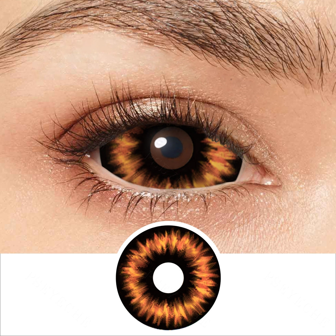 Radioactive Sclera Contacts - PsEYEche