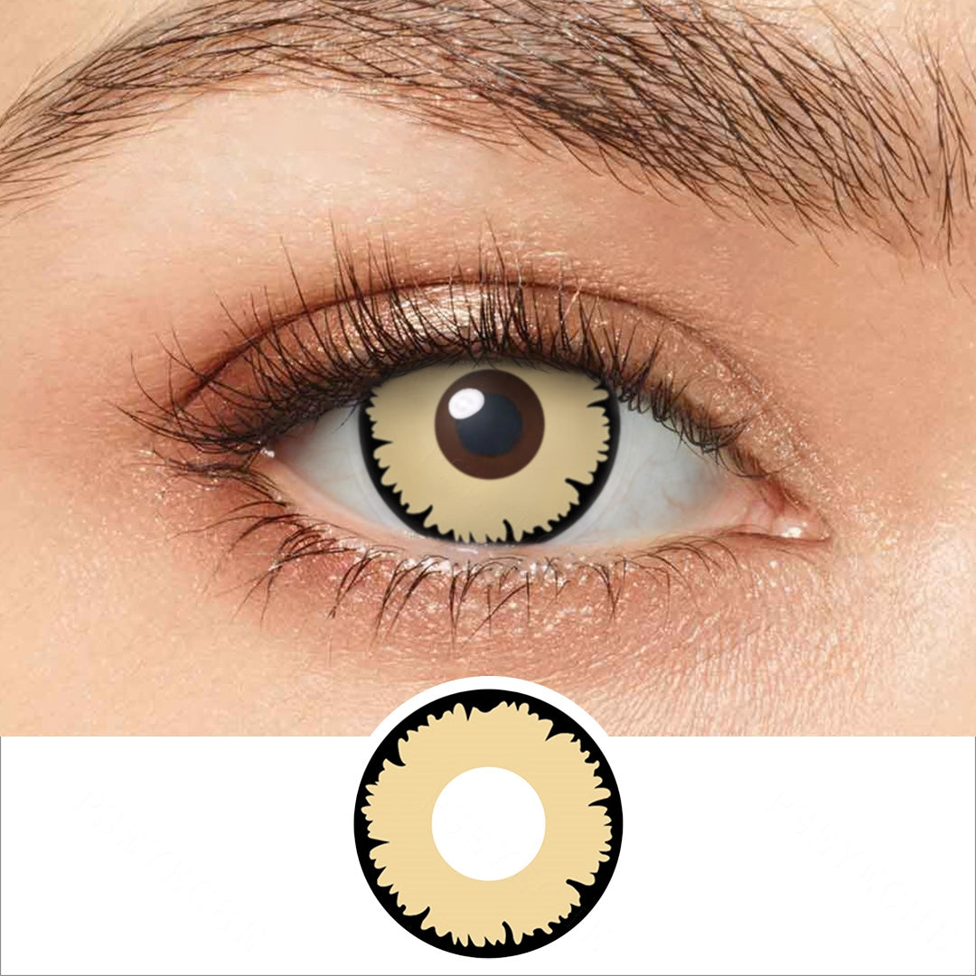 Angelic Brown Contact Lenses - PsEYEche